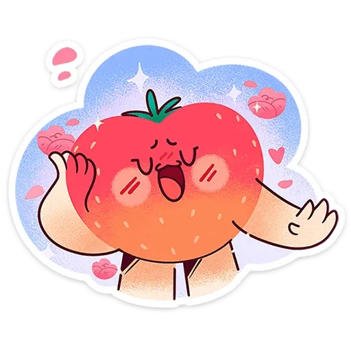 Клубничка Сонечка @TgSticker - Sticker pack for Telegram