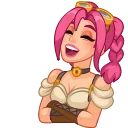 Steamy Julia - Sticker pack for WhatsApp