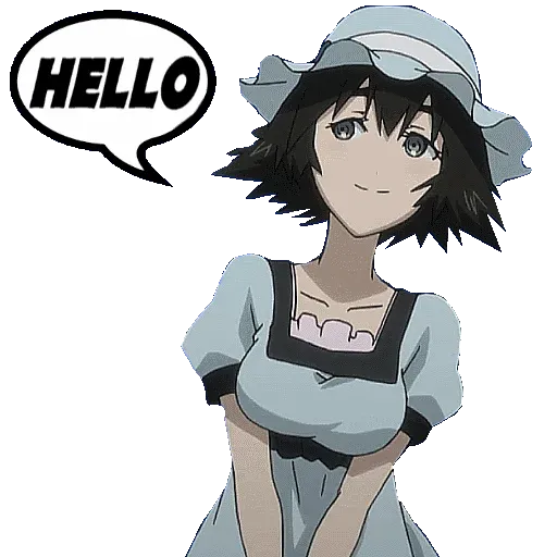 @STIKERFORALL 🇬🇧 STEINS GATE - Sticker pack for WhatsApp