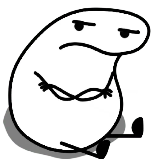 Deformitos sentados - Paquete de stickers para WhatsApp