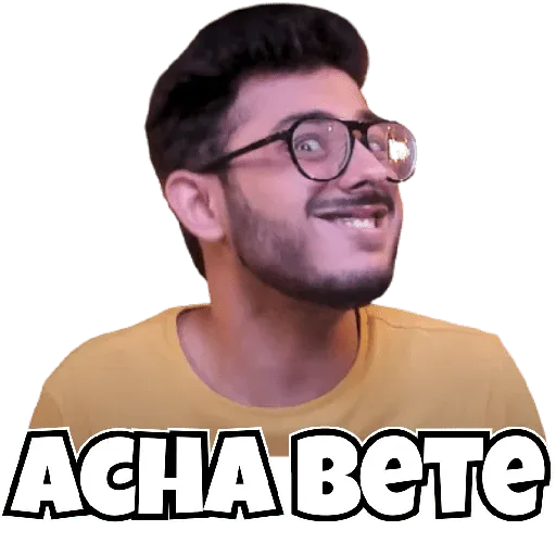 CarryMinati - Sticker pack for WhatsApp