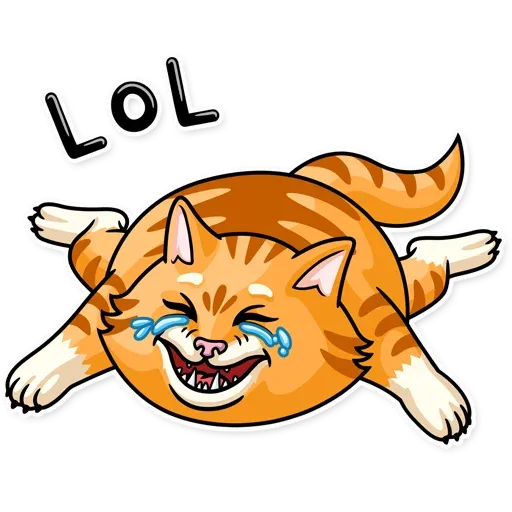 Striped Cat - Sticker pack for WhatsApp
