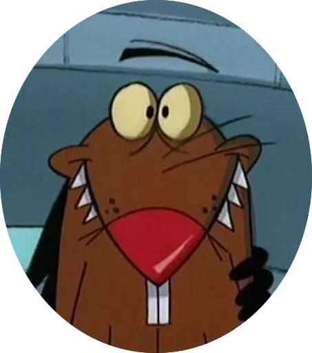 The Angry Beavers @stickerex - Sticker pack for Telegram