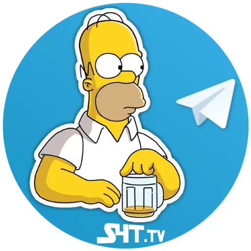 The Simpsons #1 - S4T.tv - Sticker pack for WhatsApp