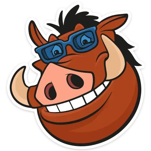 Тимон и Пумба :: @TgSticker - Sticker pack for WhatsApp