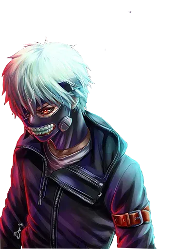 Tokyo Ghoul - Sticker pack for WhatsApp