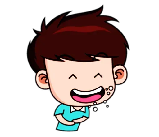 Chibi Dream Team - Tom and Jane - Sticker pack for WhatsApp