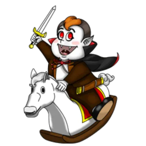 Deda vampire @StikerDi - Sticker pack for Telegram