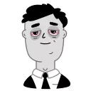 Tired Person - Sticker pack for Telegram