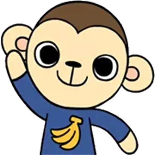 yaya_monkey - Sticker pack for WhatsApp