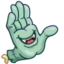 Zombie Hand - Sticker pack for WhatsApp